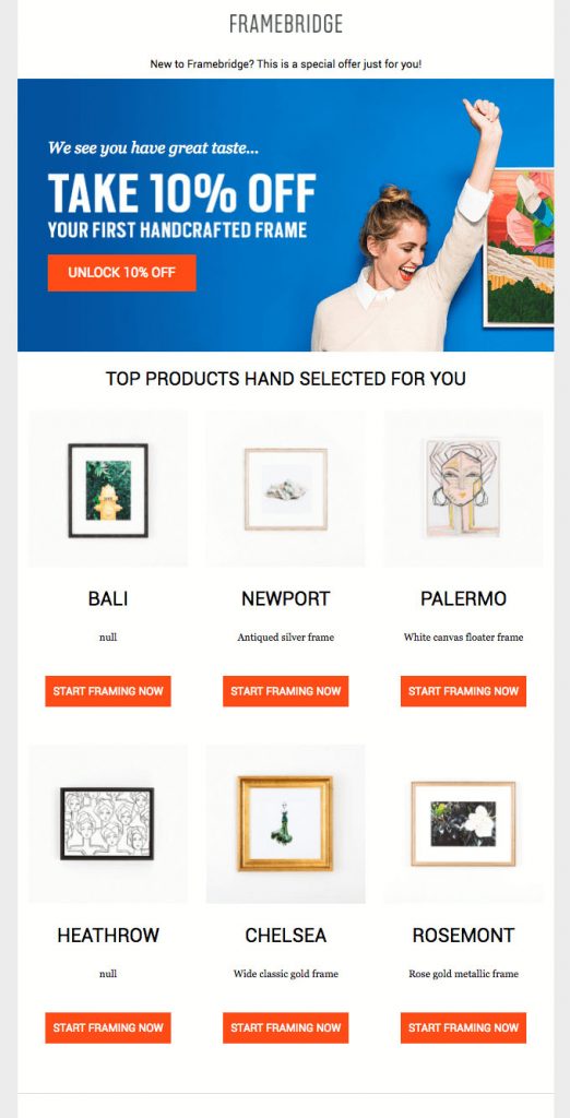 62 Behavioral Email Examples | Chainlink Marketing
