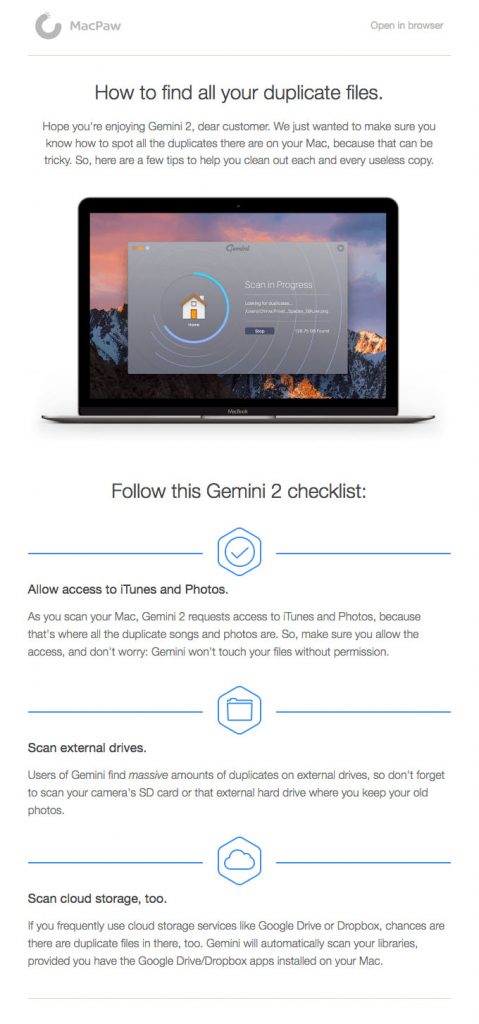 62 Behavioral Email Examples | Chainlink Marketing